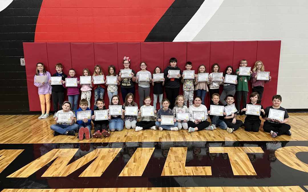 3rd Grade Honor Roll | Hamilton Schools District 328